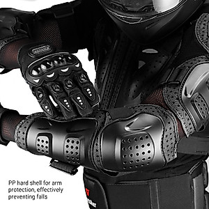 HEROBIKER Motorcycle Full Body Armor Jacket spine chest protection gear Motocross Motos Protector Motorcycle Jacket 2 Styles