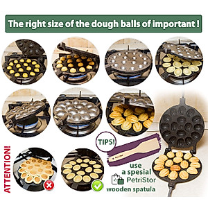 Walnut Cookie Mold Maker 16 Non-Stick Granite - Oreshki Mold Maker - Walnut Cookie Maker Oreshek - Oreshnitsa Maker - Nutty Maker - Oрешница Russian - Nut Cookies Maker - Oreshki Maker Molds