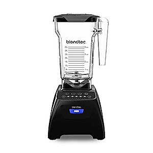 Blendtec Classic 575 blender with Fourside Jar, Black Classic 575