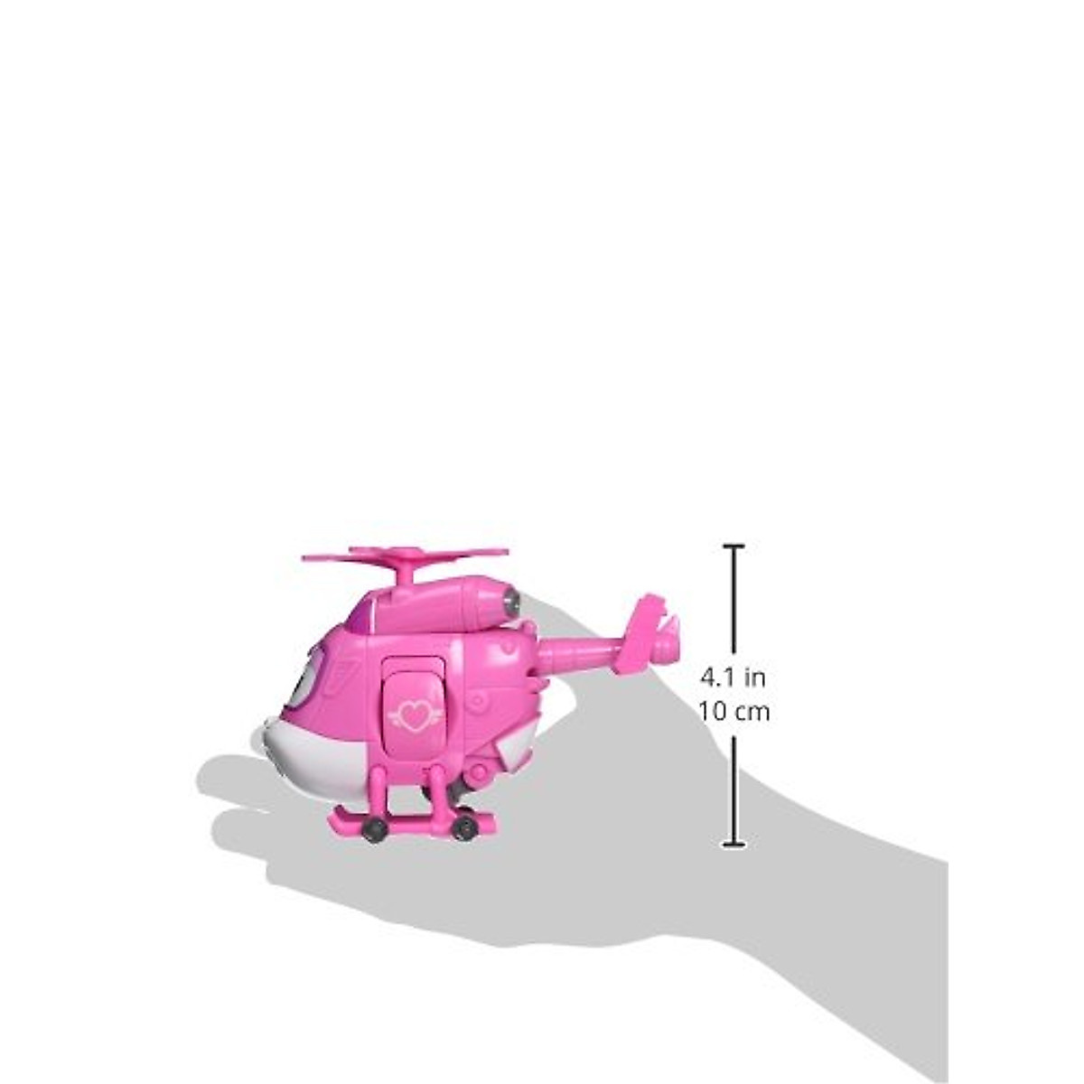 Super Wings Transformer Toys, 5 in Dizzy Transforming Airplane Toys, 2-in-1 Mode Action Figures, Plane to Robot, Preschool Gift Transformer Figures Toys for Boys Girls Kids Age 3 4 5 6 7 8+