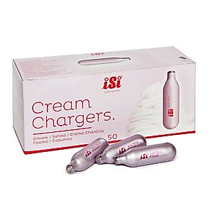 iSi North America 50-Pack Nitrous Chargers for Cream Whippers