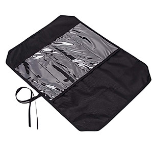 Degpum Chef Knife Bag Knife Roll, Canvas Chef Knife Roll Bag, Portable Knife Bag Storage Bag for Chef or Culinary Enthusiasts Men Women,Butcher Knife Roll Bag