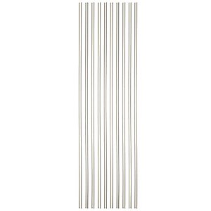 Sammons Preston Reusable Drinking Straws, Long Reusable Straws are Dishwasher Safe, Set of 10 Straws for Wine Bottles, Tall Cups, Smoothies, Large Glasses, & Thick Liquids, 3/16" Wide, Flexible
