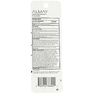 Almay Clear Complexion Concealer, Light/Medium [200], 0.18 oz (Pack of 3)