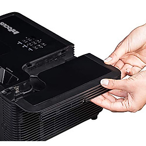InFocus IN134 DLP XGA 4000 Lumens, 3X HDMI, VGA, 3D and Wi-Fi Ready TechStation Projector