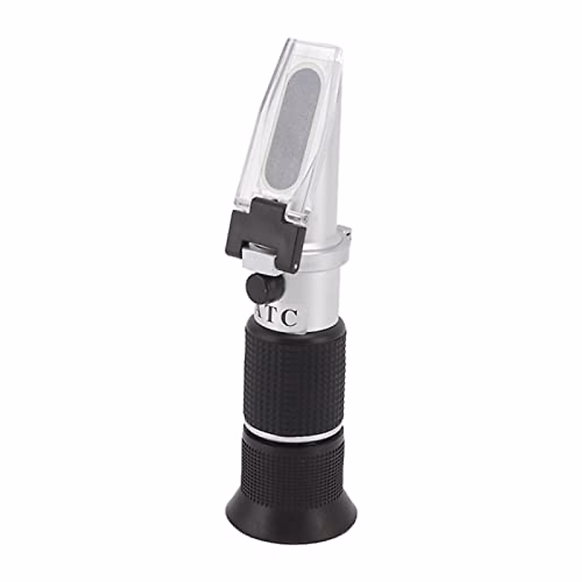 Brix Refractometer, Plastic Aluminum 3 in 1 Refractometer Clear Display Cover Plate Adjustable Eyepiece High Accuracy for Chemistry