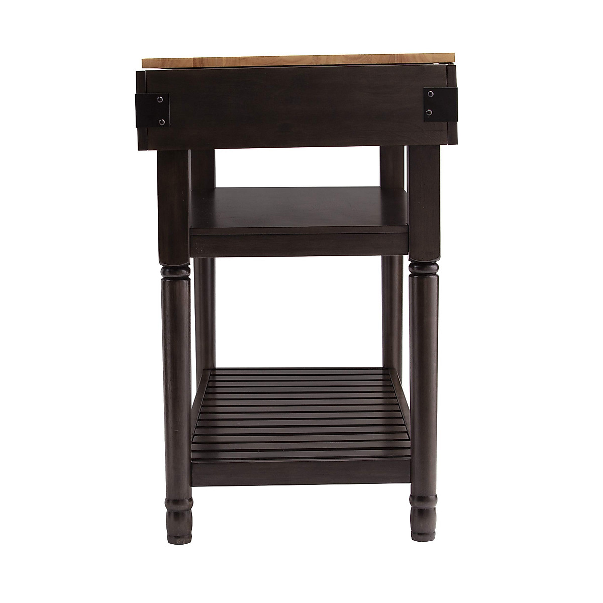 SEI Furniture Waysmere Kitchen Island, Smoked ash, Natural