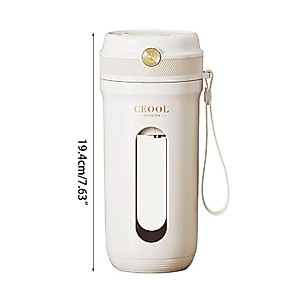 Portable Blender 350ml Personal Size Blender Shakes Blender Blender Cup Rechargeable Cordless Blenders Portable Blender