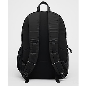 Superdry Mens Unisex Code Graphic Montana Rucksack, Five-Pocket Design Black Size One Size