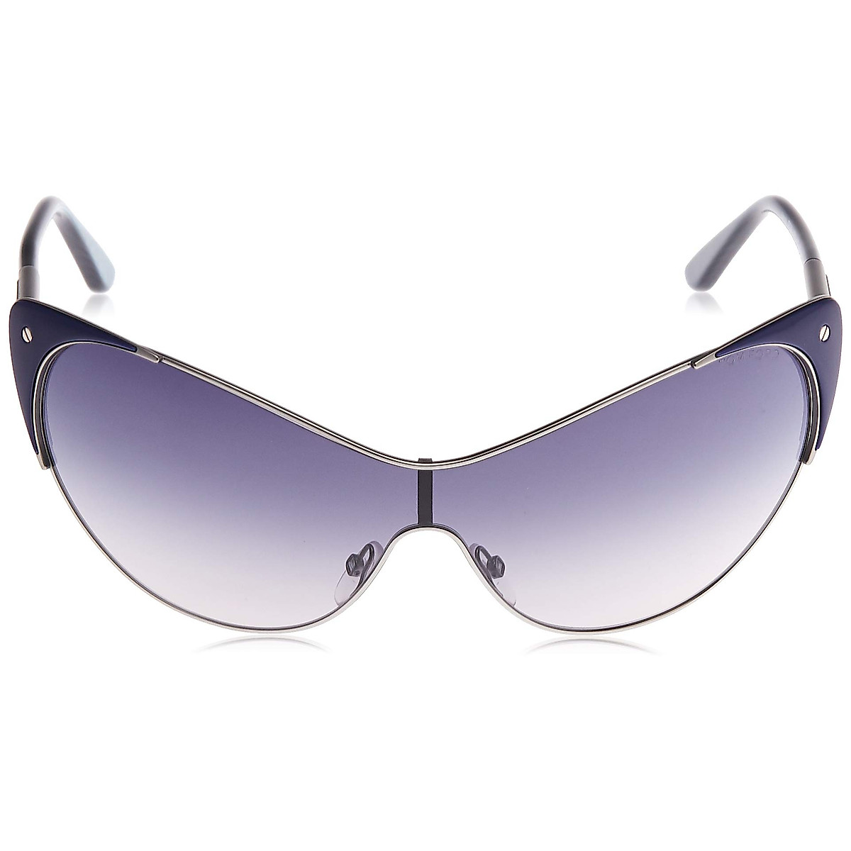 Tom Ford Women's TMF-SUNG-FT0364-89W-0 Designer Sunglasses, Gunmetal/Indigo