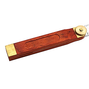Gentlecarin Blade Ruler,Adjustable Bevel Sliding T-bevel with Hardwood Handle Angle Finder Carpentry Squares for Craftsman Builder Carpenter Architect Engineer