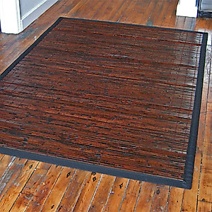 Anji Mountain 5-Foot-by-8-Foot Natural Fiber Rug, Cobblestone