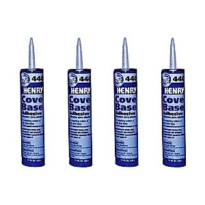 4 Pack of Henry, WW Company 12105 11OZ #440 Cove Adhesive