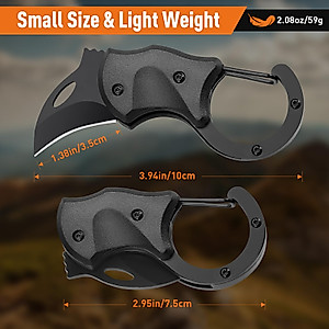 Gifts for Men, Stocking Stuffers for Adults Men Self Defense Keychain Pocket Knife, Christmas Gifts for Men Dad Him Husband, EDC Knife Cool Gadgets for Men, Unique Stocking Stuffers for Women & Men