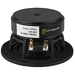 Dayton Audio PS95-8 3-1/2" Point Source Full Range Driver 8 Ohm