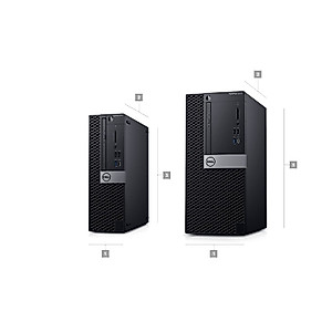 Dell OptiPlex 5070 Desktop Computer - Intel Core i5-9500 - 8GB RAM - 500GB HDD - Small Form Factor -Windows 10 Pro