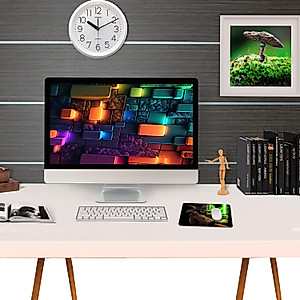 olciunix YoDa Mouse Pad with Stitched Edges Personalized Design Computer Laptop Gaming Mousepad Non-Slip Washable Rubber Desk Mat 12 x 10 inch