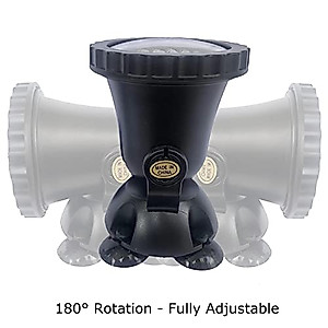 ZHGSERVU Pond Lights Underwater Fountain Light 3.5W Color Changing Submersible Spotlight with 36-LED Bulbs Underwater Light Waterproof IP68 Pool Light for Pond Aqaurium Garden Fish Tank