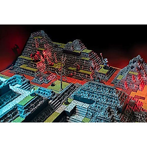 Monster Adventure Terrain - 95pc Cavern Expansion Set - Fully Modular and Stackable 3-D Tabletop World Builder Compatible with DND Dungeons Dragons, Pathfinder, and All RPG Games