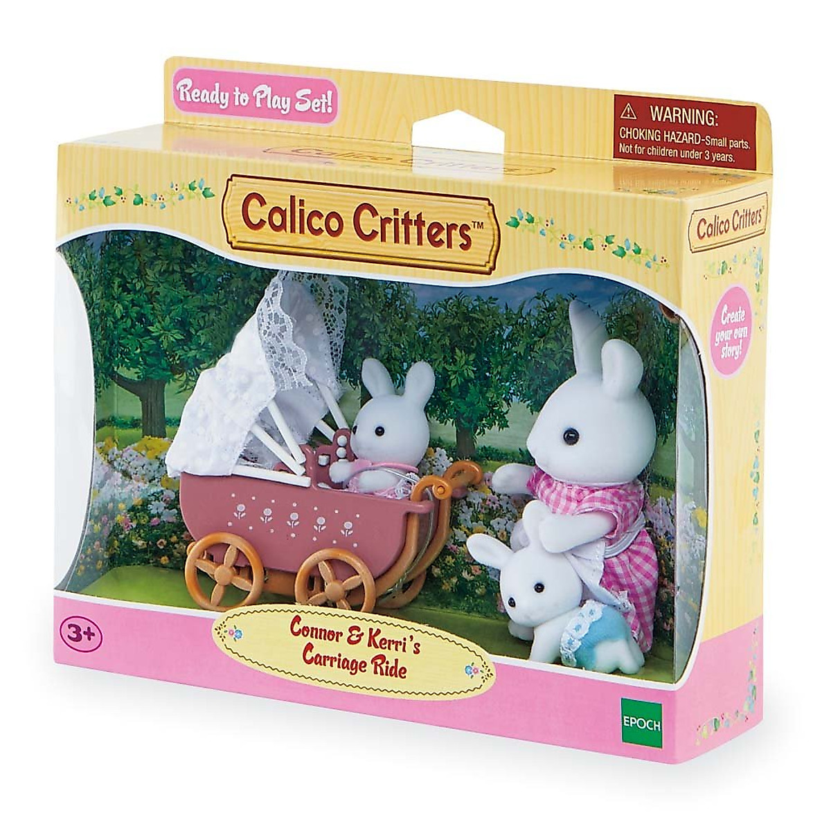 Calico Critters Connor & Kerri’s Carriage Ride - Enchanting Adventures Await with This Adorable Doll Playset