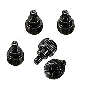Xucus Ueful Desktop PC Computer Case Cooling Fan Thumbscrews 6-32 Thumb Screw Metal 10PCS