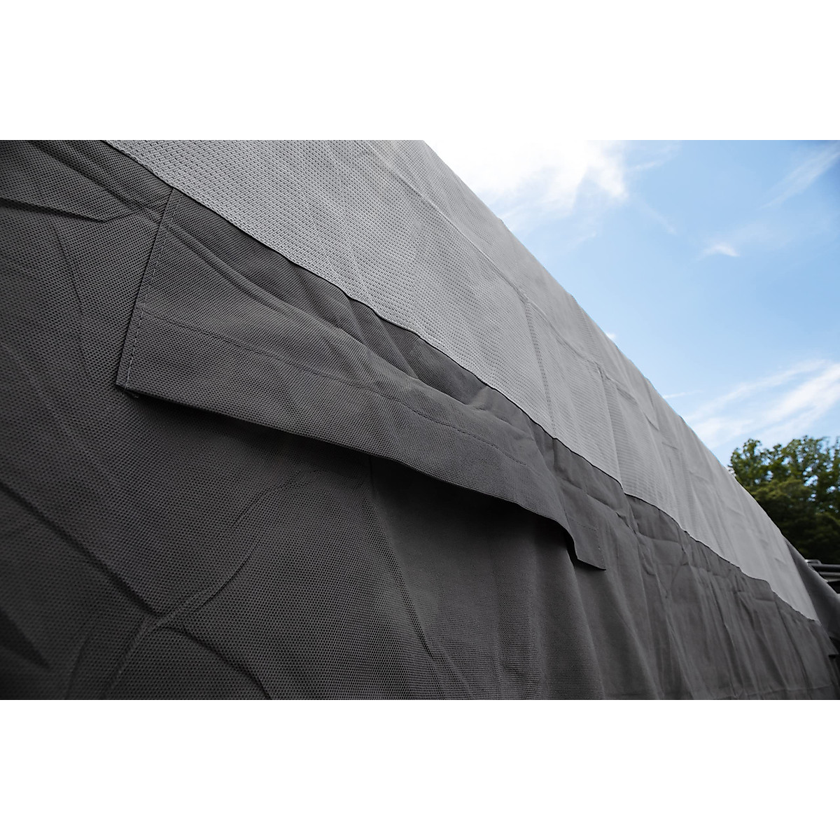 Camco ULTRAGuard RV Cover | Fits Pop-Up Campers 10 to 12-feet | Extremely Durable Design that Protects Against the Elements | (45762)