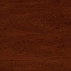 Bush Furniture WC81730 L Shaped Desk with Storage, 60W, Hansen Cherry