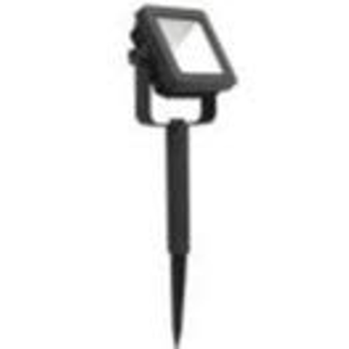 Low Voltage Black Outdoor Integrated LED Landscape Flood Light (4-Pack)