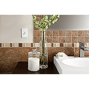 Lutron Toggler Incandescent 600-Watt Single-Pole Dimmer Switch, TG-600PH-WH, White