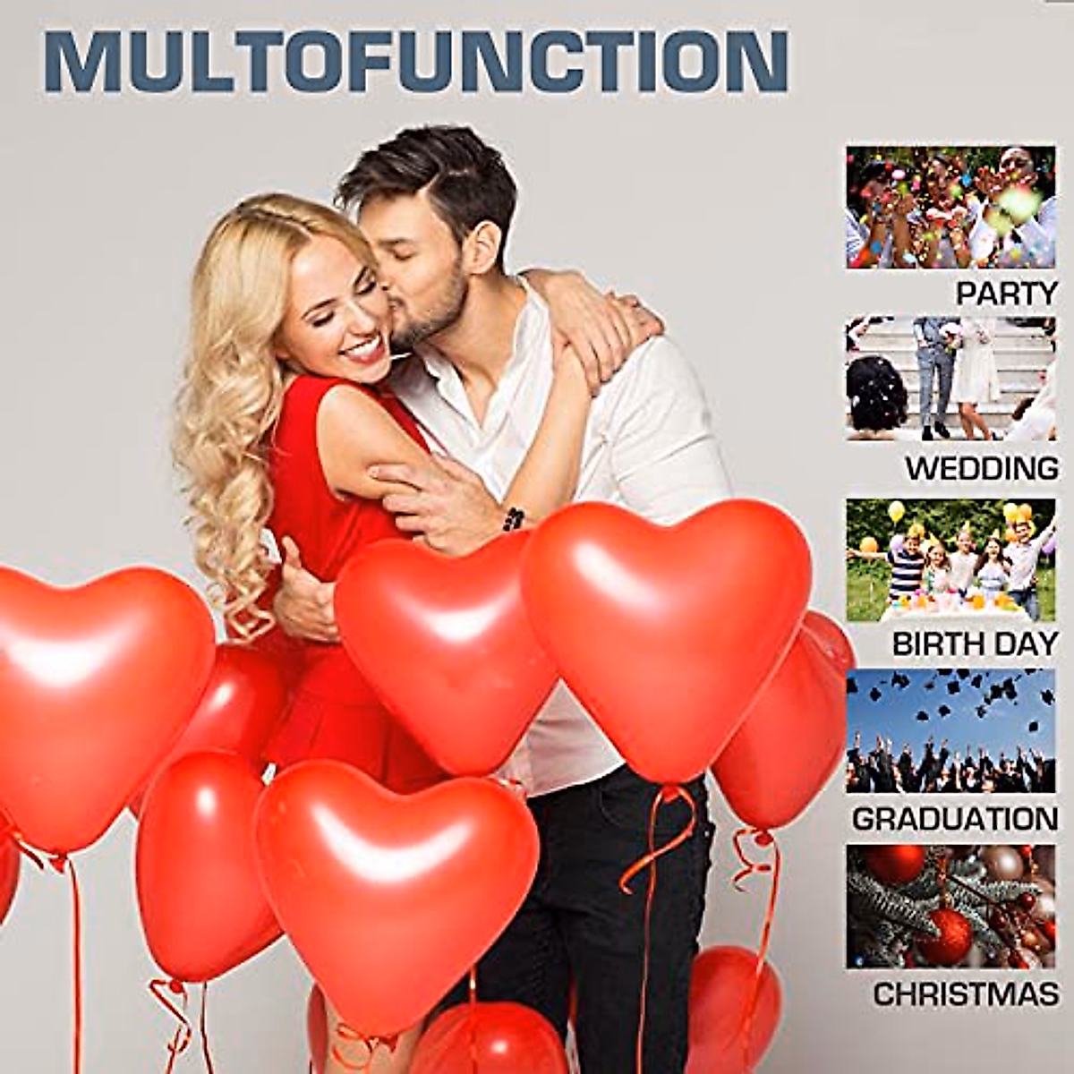 YIKEDA Electric Air Balloon Pump, Portable Dual Nozzle Electric Balloon Inflator/Blower for Party Decoration,Used to Quickly Fill Balloons - 110V 600W [Pink]