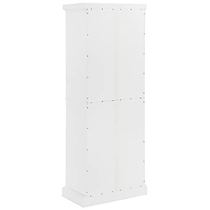Crosley Furniture Shoreline Storage Pantry, White