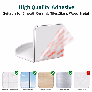 HomeMount Headphone Stand Headset Holder - Adhesive Gaming Headphone Hanger Hook Desk Mount for Most Headphone & Controller (White)