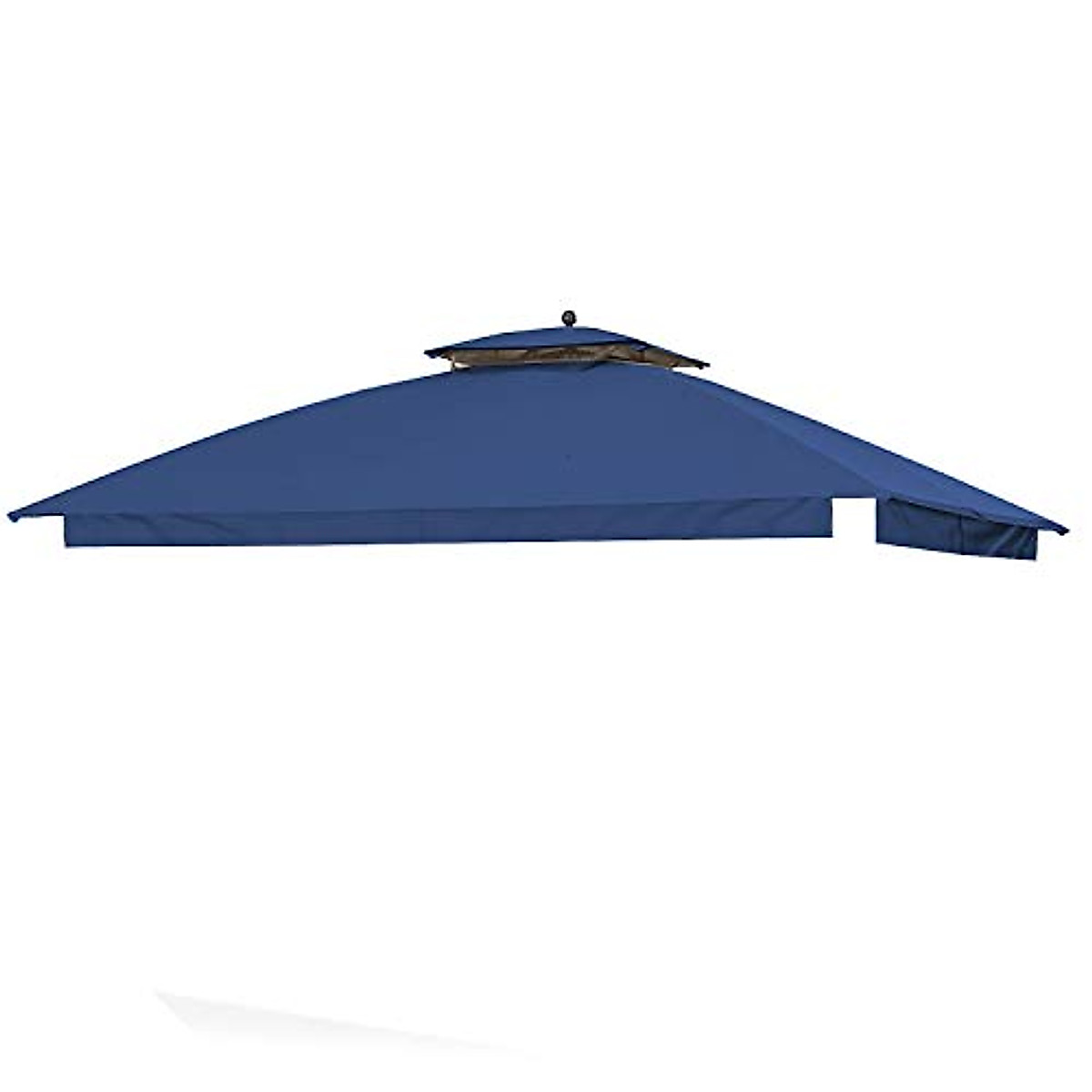 Garden Winds Replacement Canopy for The Shadow Creek Gazebo - Riplock 350 - True Navy Please Read Product Advice Before Purchasing