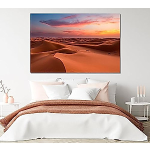 Sand Dunes in Liwa UAE Canvas Print 1 Panel / 36x24 inches