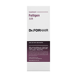DR.FORHAIR Folligen Silk Treatment 10.14 fl oz 300 ml for Thinning Hair Dry Damaged Cuticles Growth Care Silicone Free