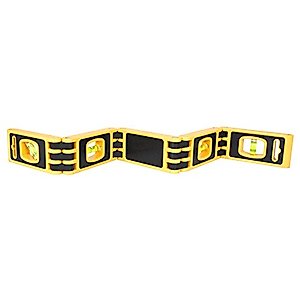 Performance Tool W5703 Hinged 24-Inch Level with Multiple Bubbles - Versatile Tool for Precise and Quick Measurements Even Around Corners and Obstructions