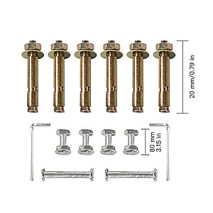 TAKTOPEAK Mini Split Mounting Brackets, Folded Wall Mount for Mini Split from 7000 BTU to 12000 BTU