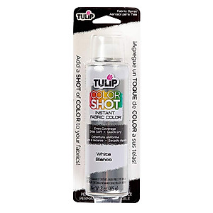 Tulip ColorShot Instant Fabric Spray Color 3oz. White