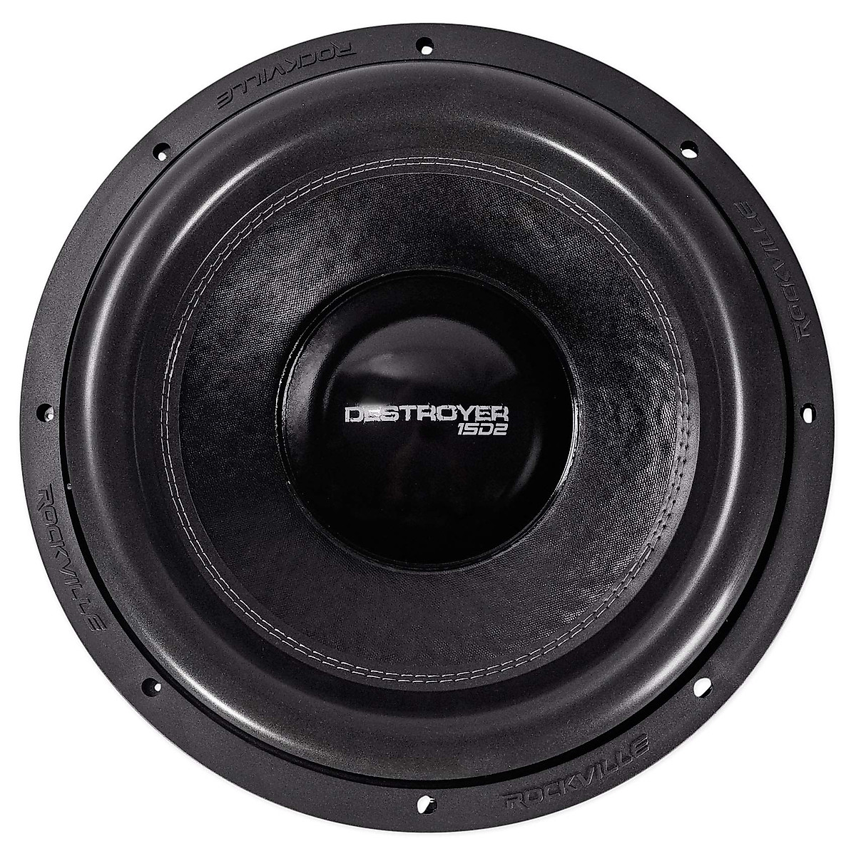 Rockville Destroyer 15D2 15" Competition Car Audio Subwoofer w/USA Voice Coils!
