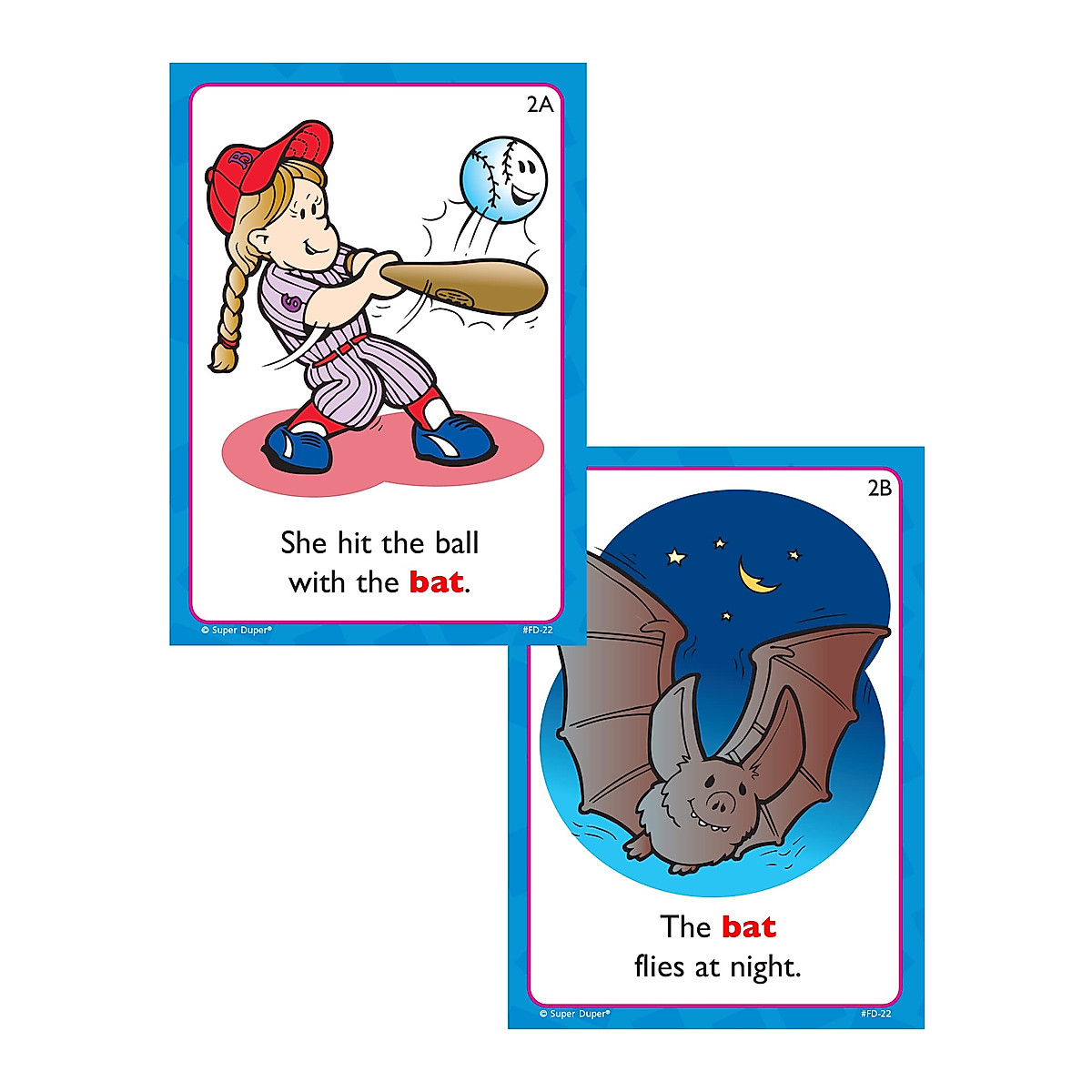 Super Duper Publications | Multiple Meanings Fun Deck Flash Cards | Educational Learning Resource for Children