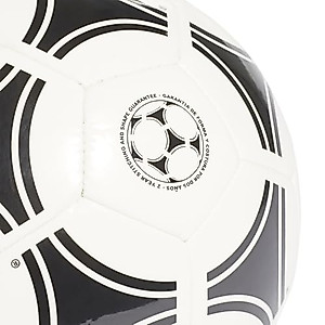 adidas Unisex-Adult Tango Glider Soccer Ball, White/Black, 3