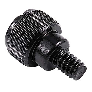 QJKW Screw 32x6mm Desktop Computer PC case case Thumbscrew Black 100 pcs Robust and Easy to use (Color : Black)