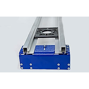 Lane Precision Products Router Sled For Wood Slab Flattening, 72" Extruded Aluminum Rails, Router Sled Plate Included, Slab Guide Jig, Router Jig, Slab Jig, Slab Flattening Mill