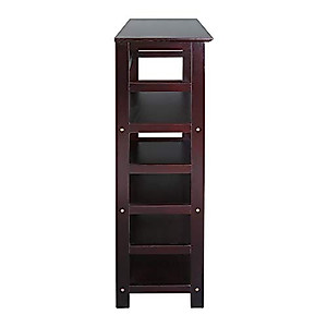 Casual Home Soho Manhattan 4-Shelf Bookcase 26 Wide - Espresso, 304-44