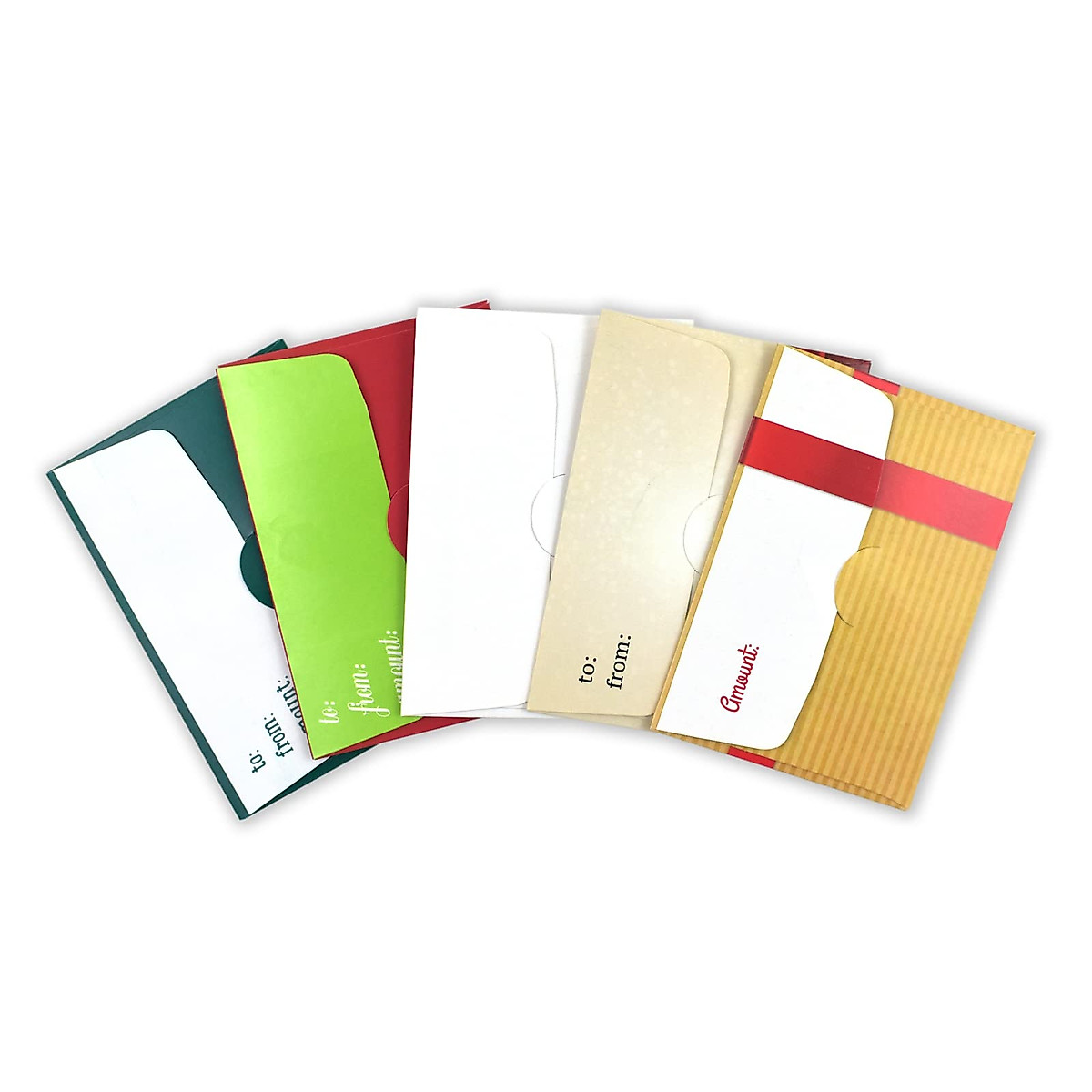 50 Guardian Giftcard Envelopes - Christmas & Holiday Variety Pack