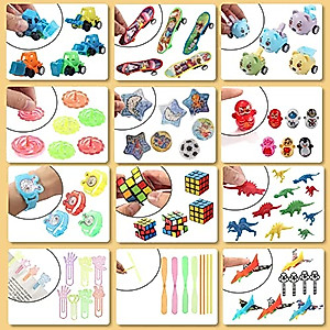 300 PCS Party Favors Toy Assortment for Kids, Valentines Day Gifts for Kids, Easter Basket Stuffers ,Birthday Gift Toys, Stocking Stuffers,Treasure Box Toys, Carnival Prizes, School Classroom Rewards, Pinata Stuffers, Bulk Toys Treasure Box for Boys and G