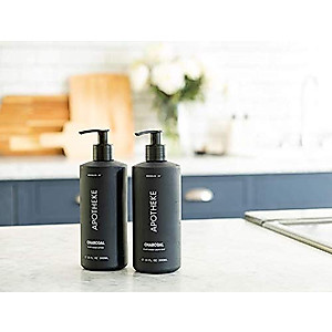 APOTHEKE Luxury Scented Lotion, 10 oz - Nourishing, Moisturizing, & Hydrating for Hand & Body, Enriched Aloe Vera, Plant Based for Dry Skin (Charcoal)