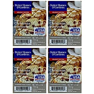 Better Homes and Gardens Berry Christmas Everyone Wax Cubes - 4-Pack
