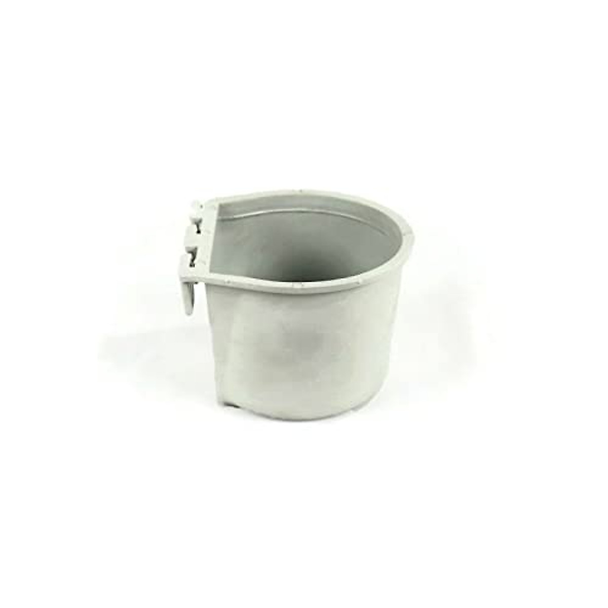 The ROP Shop | (Pack of 12) Gray Cage Cups for Feed & Water for Chickens, Dogs, Pheasants, Rabbits