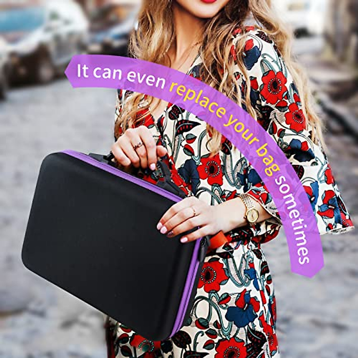 60 Slots Diamond Painting Storage Containers Upgraded Accessories and Tools Pen Tray, Diamond Painting Tools Organizer, Shockproof Diamond Art Storage Case, Jewelry Beads Storage Box